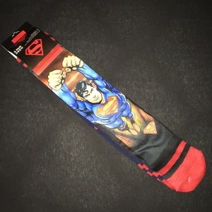 DC Comics | Underwear & Socks | Dc Superman Crew Socks Nwt | Poshmark